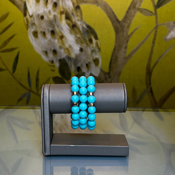 Persian Blue Stretch Bracelet – Anne Sisteron